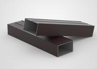 China Wood Finish 6063 Aluminum Door Profiles  Strength Hardness Wear Resistance for sale