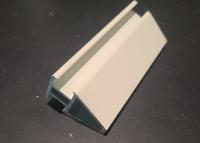 China White Square Aluminium Casement Door Round Aluminium Extrusion for sale