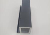 China Grey / Black Aluminum Alloy Extrusion Profile For Equipment Frame for sale