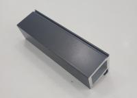 China 2.0mm Aluminium Sliding Window Profile Wood Finished Shower Door Frame for sale