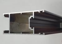 China Black Powder Coated Anodized Aluminium Door Profiles For Roller Shutter Louver for sale
