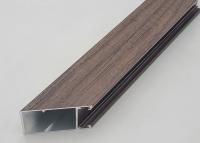 China 6005 Aluminium Sliding Window Profile Powder Coated Aluminum Channel for sale
