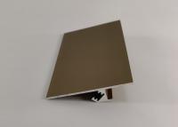 China Balustrade Anodized Aluminium Profile Cover Smooth Alkali Salt Resistant for sale