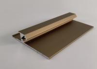 China GB/75237 Furniture wardrobe Aluminium Profile For Kitchen Cabinets for sale