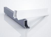 China Windproof Anodised Aluminium Decorative Profiles 11 Glass Fixed Profile for sale
