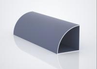 China 6000 Aluminium Tube Profiles Anodizing Grey For Hotel Villa Apartment for sale