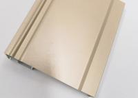 China Champagne Door Frame Aluminum Profile Cover Acid Alkali Resistant for sale