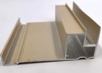 China Champagne Door Frame Aluminum Profile Cover Acid Alkali Resistant for sale