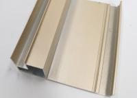 China Champagne Door Frame Aluminum Profile Cover Acid Alkali Resistant for sale