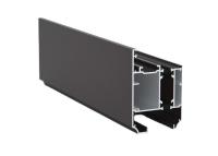 China Bronze Aluminium Window Profiles Windproof For Hotel Villa Apartment for sale