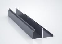China 6063 Aluminium Glass Door Profile Customized Wood Grain Finish for sale