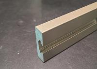 China OEM / ODM Aluminium Edge Profile Modular Kitchen Aluminium Profile Glass Shutters for sale