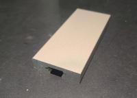 China OEM / ODM Aluminium Edge Profile Modular Kitchen Aluminium Profile Glass Shutters for sale