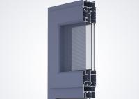 China Aluminum Casement Window Profile 65 Window Yarn Integration Screen Profile for sale