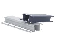 China T52 6063 Aluminum Casement Window Profile Powder Coated for sale