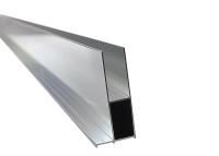 China T8 Conservatory Aluminium Profiles Square Tube Profile For Glass Sunrooms for sale