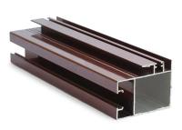 China 6063 6m Powder Coated Aluminium Frame Cabinet Handle Section for sale
