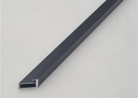 China Mill Finish Anodizing Aluminium Decorative Profiles For Wine Cabinet Frame for sale