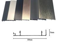 China T3 T8 Custom Extruded Aluminum Profiles For Doors And Windows for sale