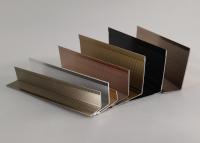 China Anodized T66 Aluminium Decorative Profiles for sale