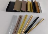 China Wood Grain Aluminium Decorative Profiles for sale