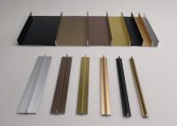 China Wood Grain Aluminium Decorative Profiles for sale