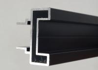 China High Glossy 6063 T8 Aluminum Extruded Profile Wood Grain Surface for sale