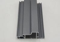 China High Formability Wood Grain Aluminum Extrusion Profile 1.2mm 1.4mm for sale