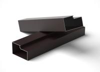 China Sliding Door Aluminum Extruded Profile Powder Coated 1.2mm 1.4mm Thinckness for sale