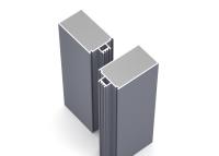China 6063A 6060 rectangular Aluminum Extruded Profile Weather Resistant for sale
