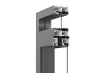 China 80 70 Series Casement Window Profile Narrow Aluminium Profiles for sale