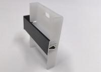 China ODM T52 Aluminium Decorative Profiles  Square Wall Corner Extrusion for sale