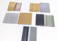 China Oxidized Smooth Anodized Aluminum Extrusion Profiles For Door Frame for sale