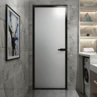 China Double Glazed Low E Aluminum Casement Door Lightning Protection for sale