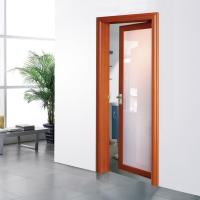 China Vertical Swing Aluminium Casement Door Internal Double With ISO9001 for sale