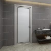 China Double Glazed Low E Aluminum Casement Door Lightning Protection for sale