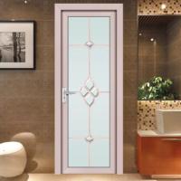 China Double Glazed Low E Aluminum Casement Door Lightning Protection for sale