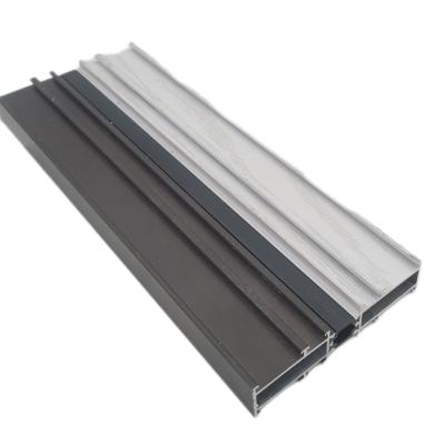 China Aluminium Window Profiles Customized Champagne Anodizing Professional Extrusion Aluminum Profile for sale