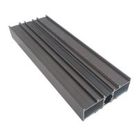 China OEM 6063 T5 Aluminium Window Profiles Integration Soundproof for sale