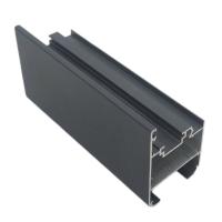 China 2.0mm 3.0mm Aluminium Extruded Profile Aluminum Glass Door Frame for sale