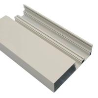 China Soundproof Aluminium Sliding Door Profiles Powder Coated Aluminum Channel for sale