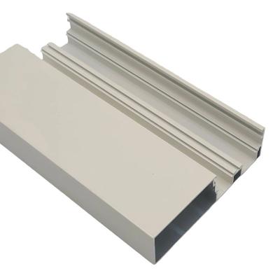 China Soundproof Aluminium Sliding Door Profiles Powder Coated Aluminum Channel for sale