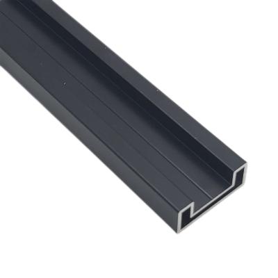 China T8 Powder Coated Aluminium Extrusions Kitchen Cabinet Aluminum Profile for sale