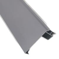 China T8 Sliding Door Anodized Aluminum Profile Mill Finished 1.4mm Thickness for sale