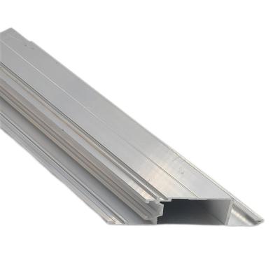 China 1.2mm 1.4mm Aluminum Extruded Profile Frame Powder Spraying White for sale