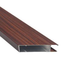 China T5 T6 Aluminum Door Profile Powder Coated Aluminium Channel for sale