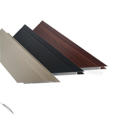 China Kitchen Aluminium Sliding Window Profile With Glass Wooden Pattern for sale