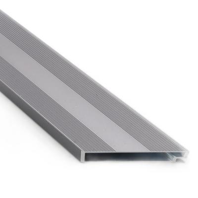 China Anodizing Rectangle Aluminium Sliding Door Profiles For Wine Cabinet for sale