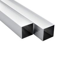 China Metal Extruded Aluminum Rectangular Tubing Anodised Powder Painted for sale