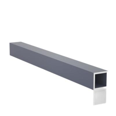 China Grey / Black Aluminum Alloy Extrusion Profile For Equipment Frame for sale